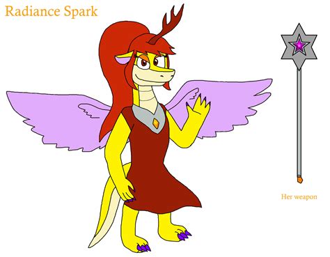 Spyro The Dragon Oc Radiance Spark By Alexeigribanov On Deviantart
