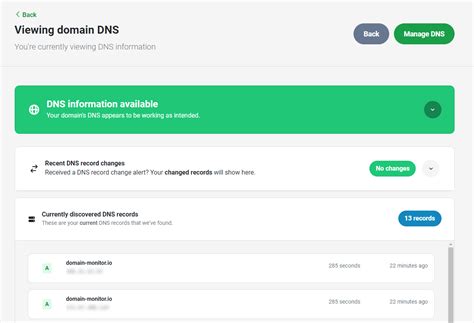 Dns Monitoring Domain Monitor Products