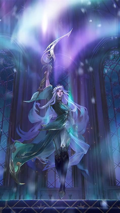 Diana Winterblessed Lol 4k 6451j Wallpaper Pc Desktop