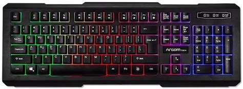 Argom Tech Gaming Keyboard Combat Usb With Lights English Amazon Ca
