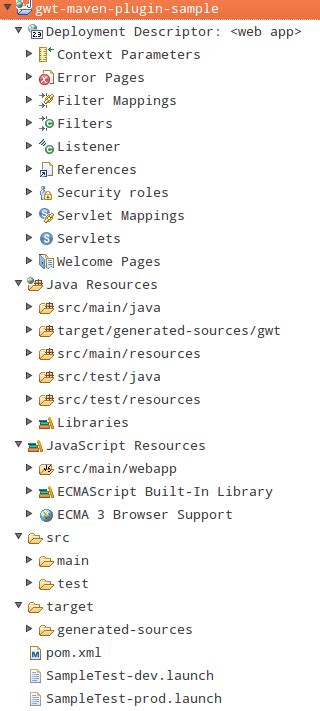Eclipse Import Project Generated By Gwt Maven Plugin Stack Overflow