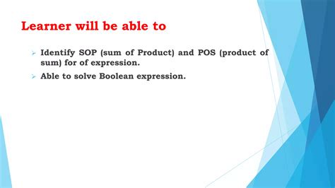 Digital Electronics Standard Boolean Representation Pdf