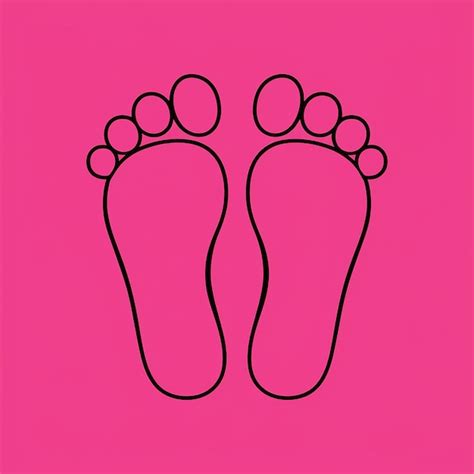 Premium Vector Flat Design Illustration Of Footprint Vector