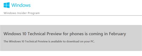 Microsoft Confirm That Windows Mobile 10 Technical Preview Can Be Rolled Back Coolsmartphone