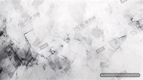 Ai创作图水墨 纹理 大理石 背景 黑白 图案 质感 抽象 自然 纹路 灰度 线条 艺术 设计 风格 昵图网