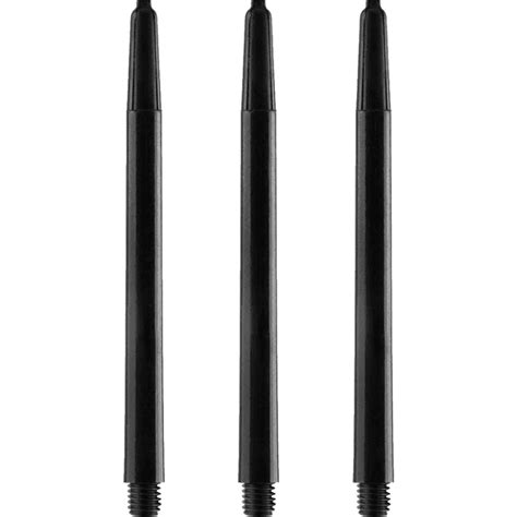 Nylon Dart Shafts Extra Long Black Canuck Amusements