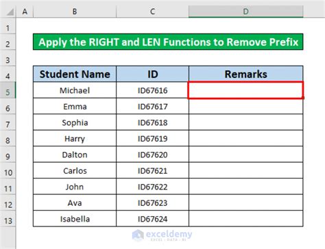 How To Remove Prefix In Excel Methods ExcelDemy