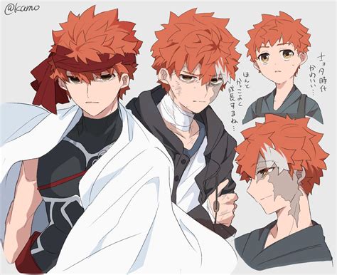 Emiya Shirou Archer And Emiya Shirou Fate And 1 More Drawn By Kamo