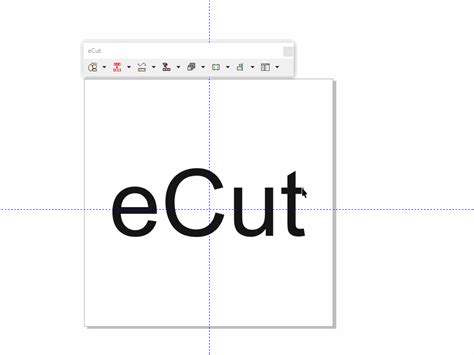 ECut For CorelDRAW Functions Slice Object