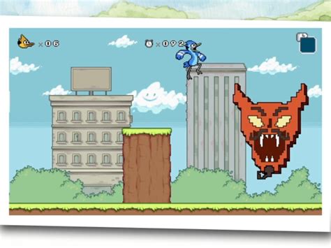 Regular Show Mordecai And Rigby In 8 Bit Land Final Boss