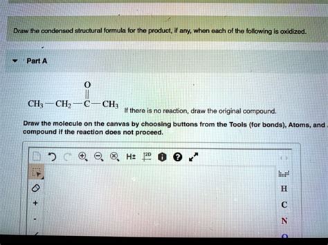 Solved Draw The Condensed Structural Formula For The Product If Any When Each Of The