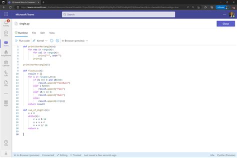 introducing python and jupyter notebooks support in microsoft teams microsoft community hub