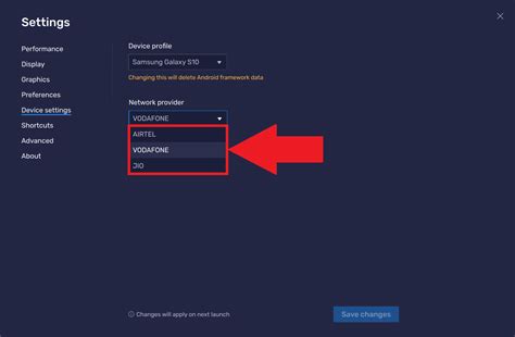 How To Select A Mobile Network Provider On Bluestacks 5 Bluestacks Support