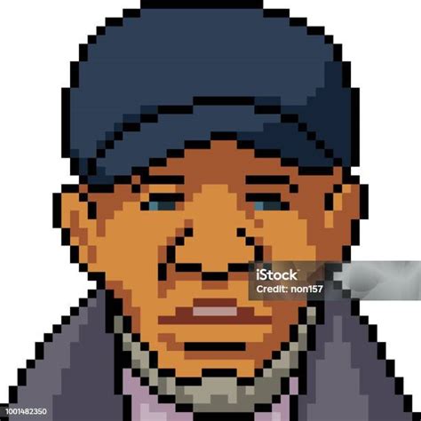 Vektor Pixel Kunst Isoliert Cartoon Stock Vektor Art Und Mehr Bilder