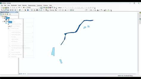 Arcmap Tutorial Copying And Pasting Features Between Shapefiles Youtube