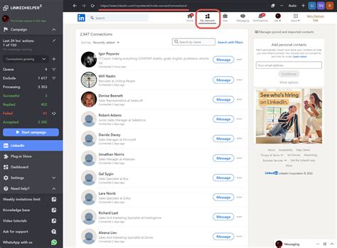 How To Filter And Collect Profiles Via Linked Helper Linked Helper