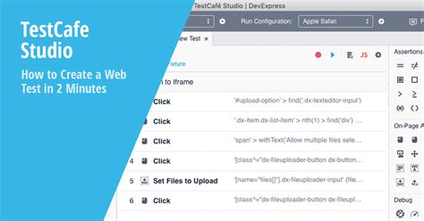 automated web testing how to create a web test in 2 minutes with