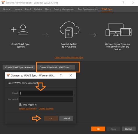 How Do I Attach My Wave Server To The Wave Sync Service Hanwha Vision Support Portal