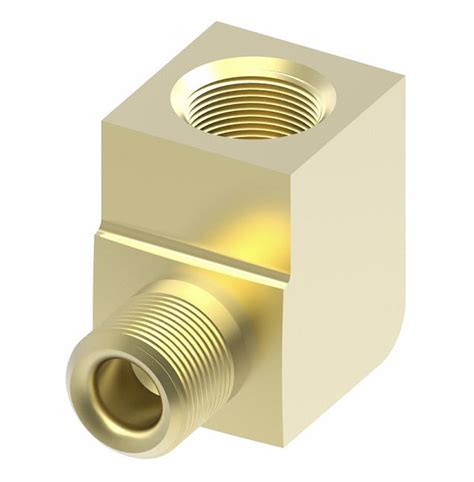 B70x4 By Danfoss Compression Fitting Female Connector 90° Elbow B — Hosewarehouse