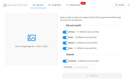 지금 써보러 갑니다 애플 앱스토어 앱 아이콘 해상도 기준10241024 이미지를 등록하면 자동으로 하위 해상도를 생성해주는 곳 하나씩 맞추기 귀찮을 때 유용
