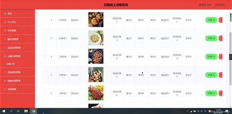 Java毕设项目校园线上点餐系统计算机（附源码系统数据库lw）线上点餐系统idea Csdn博客