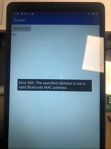 Error The Permission BLUETOOTH CONNECT Has Been Denied On Android Bugs And Other
