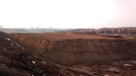 Новый карьер кирпичного завода