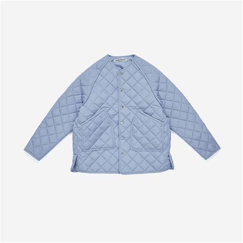 트렁크프로젝트 퀼티드 자켓 스카이블루 Trunkproject Kream