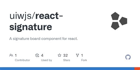 GitHub Uiwjs React Signature A Signature Board Component For React