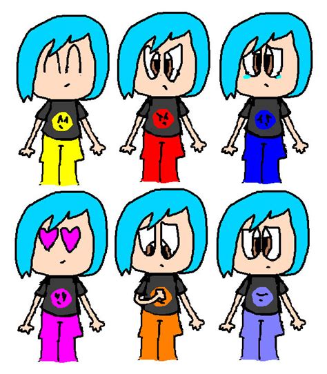 Madelines Emotion Clones By Redpandagirl2k5 On Deviantart