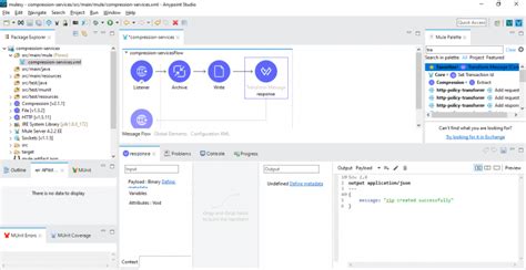 Create Zip File In Mule 4 Compression Module Mulesoft Tutorials