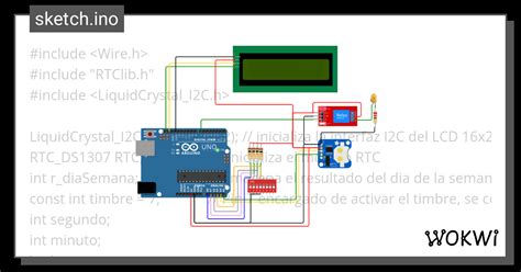 Alarma Escolar Copy Wokwi Esp32 Stm32 Arduino Simulator
