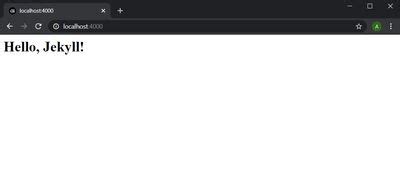 Getting Started With Jekyll And GitHub Pages Aleksandr Hovhannisyan