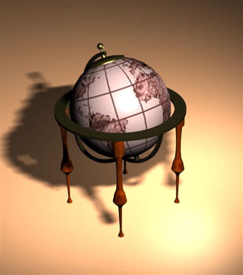 Globe 3d Dwg Block Thousands Of Free Cad Blocks