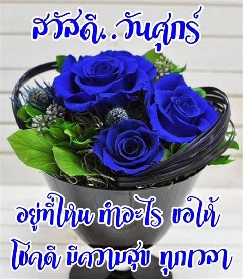 ปักพินโดย Terawan ใน Nice Day ดอกไม้สวย สุขสันต์วันศุกร์ มีความสุข