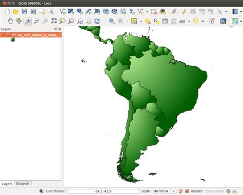 Python How To Apply A Color Gradient To A Shapefile From Qgis Console Geographic