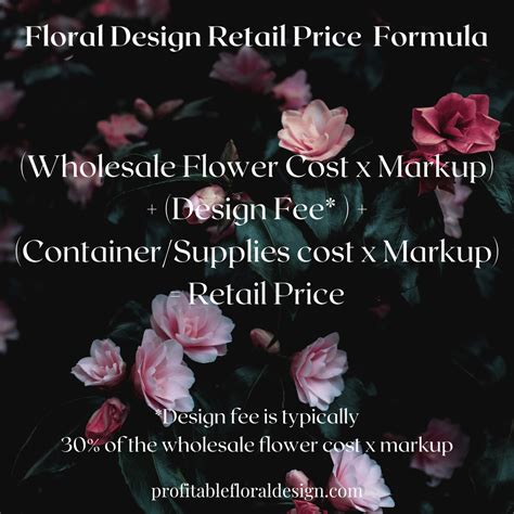 Floral Pricing Guide How Designers Price For A Profit — Everystem