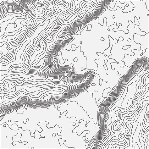 Topographic Map Contour Background Topo Map With Elevation Contour Map Vector Geographic