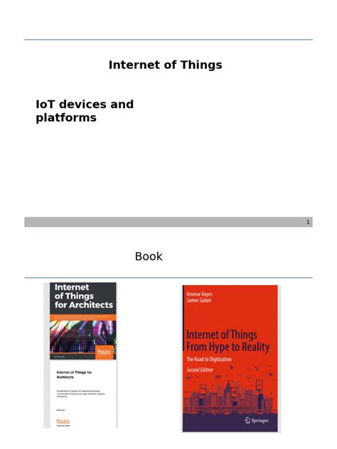Lec 1 Sensorsactuators 1 Pdf Microcontroller Internet Of Things