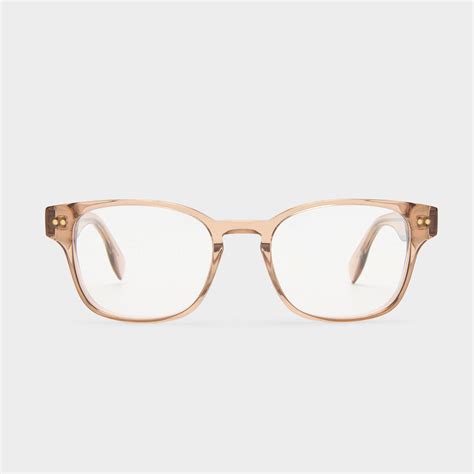 Refraction Walnut Uni Sex Square Optical Frames Le Specs