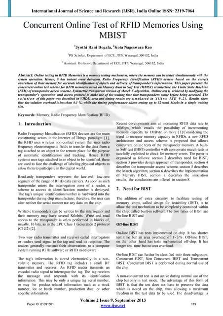 Design Of Anti Collision Technique For Rfid Uhf Tag Using Verilog Pdf
