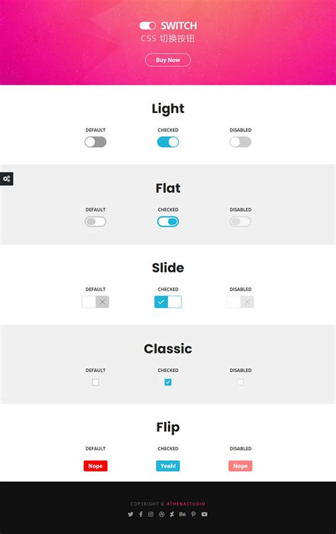 款经典的Switch切换按钮交互效果 表单输入 站长图库