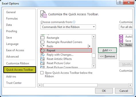Redo Shortcut In Excel How To Use Undo Redo Commands