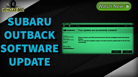 Latest Subaru Outback Software Update Step By Step Guide Youtube