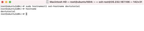 How To Change Hostname On Ubuntu 16 04 Devtutorial