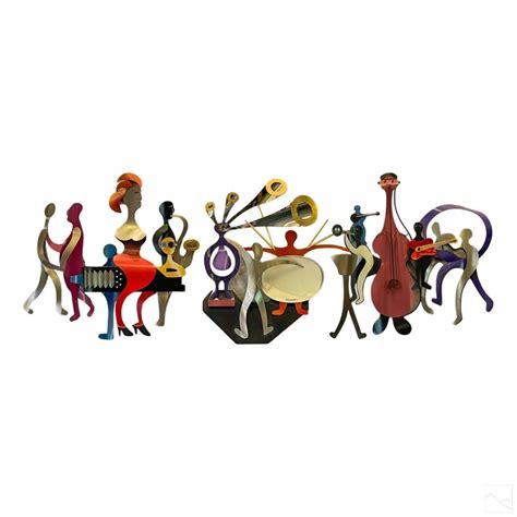 Raymond Karpuska B1952 Modern Band Art Sculpture 𝐑𝐞𝐚𝐥𝐢𝐳𝐞𝐝 1100