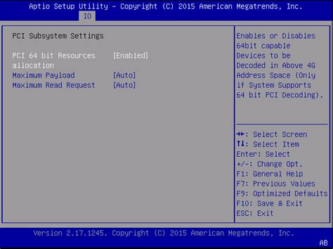 Legacy Mode Bios Setup Utility Screens Oracle® Server X5 4 Service Manual