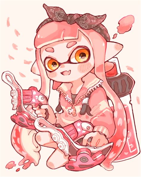 Inkling Splatoon Image By Teba Illust Zerochan Anime Image Board