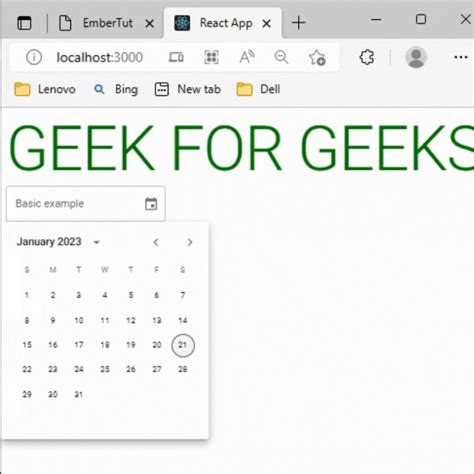 React Mui Migration From Material Uipickers Geeksforgeeks