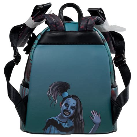 Terrifier Art The Clown Blood Splatter Glow In The Dark Mini Backpack